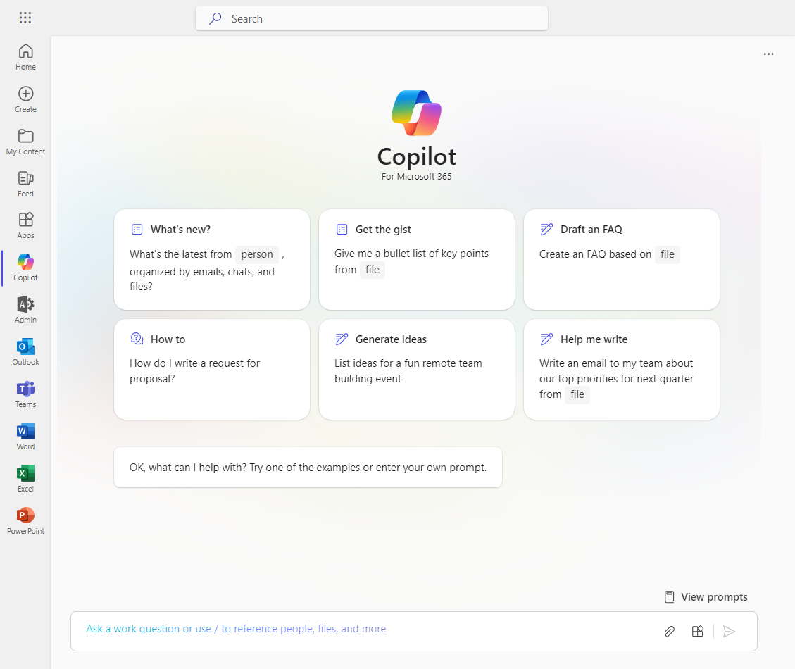 Copilot in Word: Create a Proposal