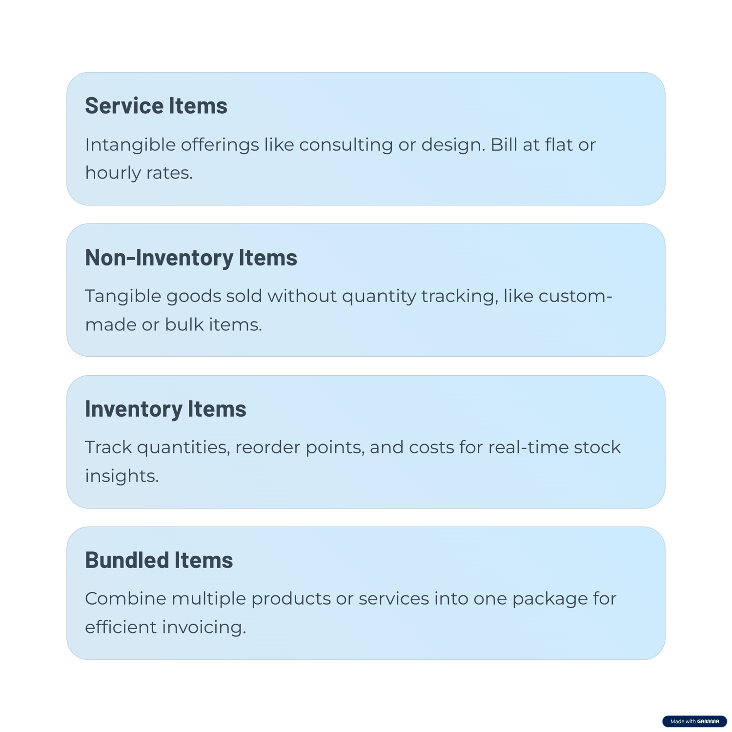 Mastering Products, Services and Inventory in QuickBooks Online