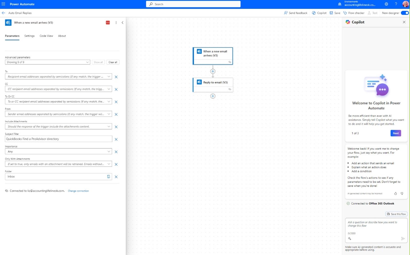 Using Power Automate in Microsoft Copilot